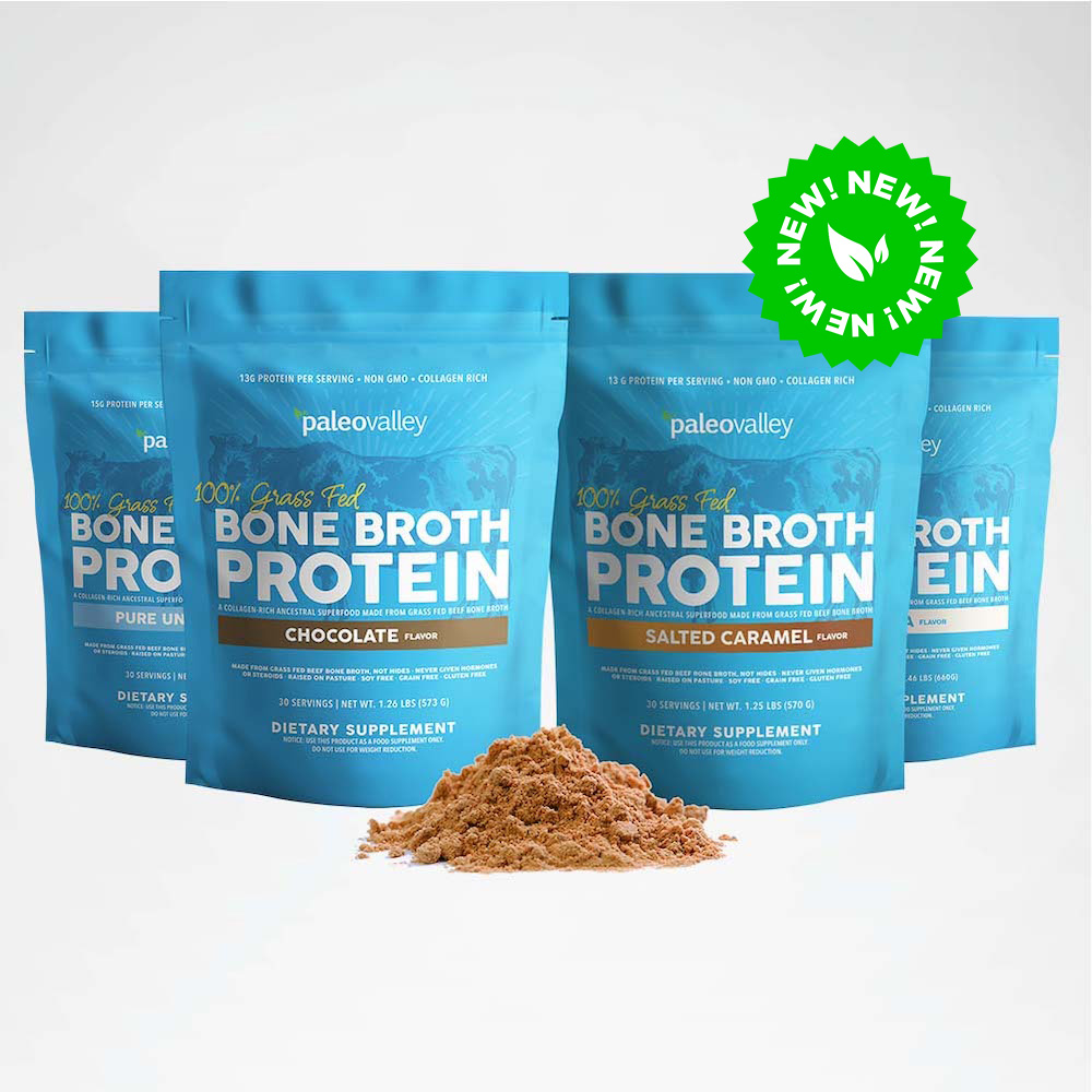 Paleovalley Grass Fed Bone Broth Protein