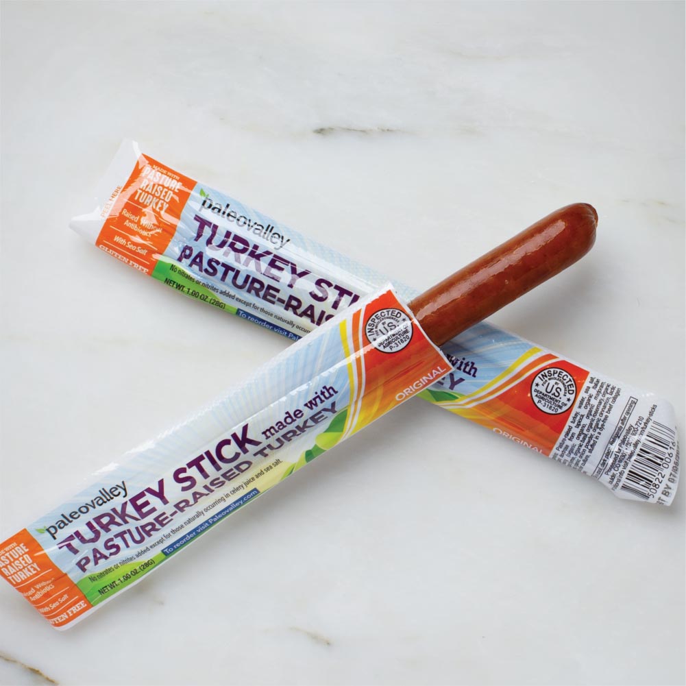 Paleovalley Pasture Raised Turkey Sticks